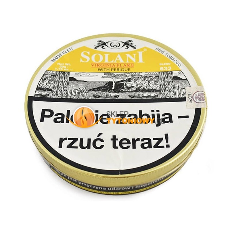 Tytoń SOLANI VIRGINIA FLAKE 50g. - Tytonie fajkowe - SklepTytoniowy.pl