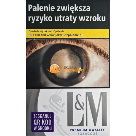 Papierosy L&M SILVER LABEL 20 KS - SklepTytoniowy.pl